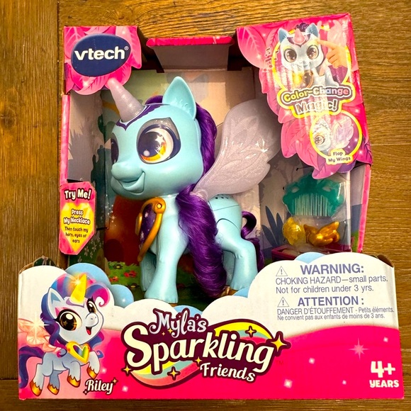 vtech | Toys | Mylas Sparkling Friends Riley The Unicorn Toy | Poshmark